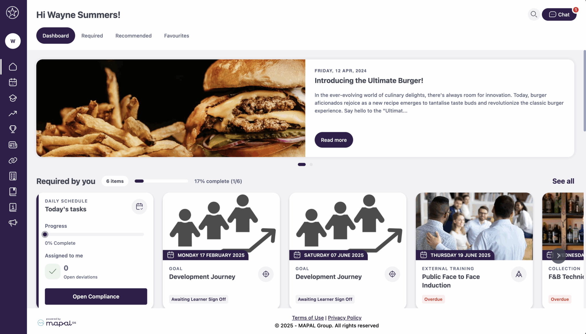 Access Mapal OS (as an employee) - Knowledge Base