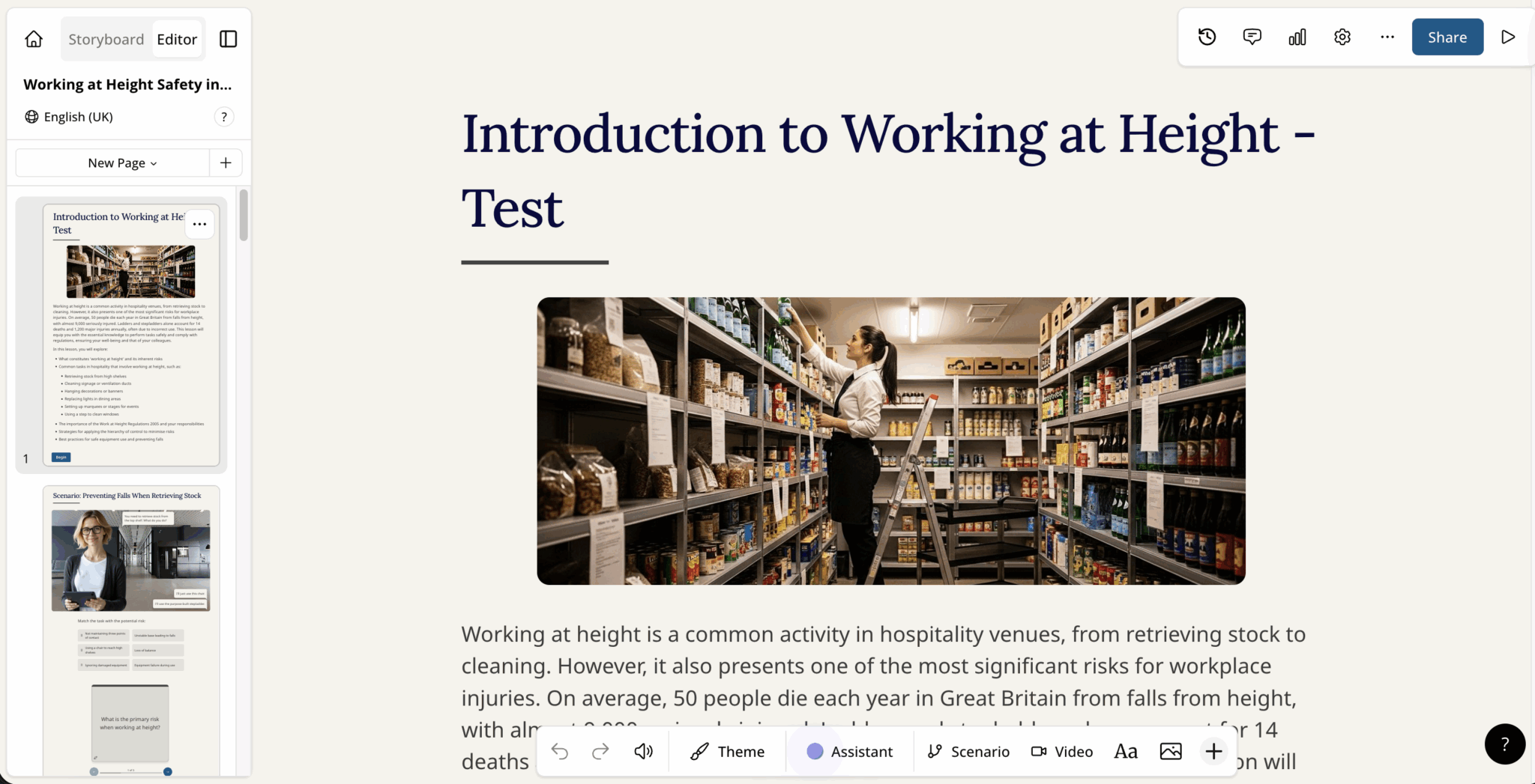 Publish and share your Studio lessons - Knowledge Base