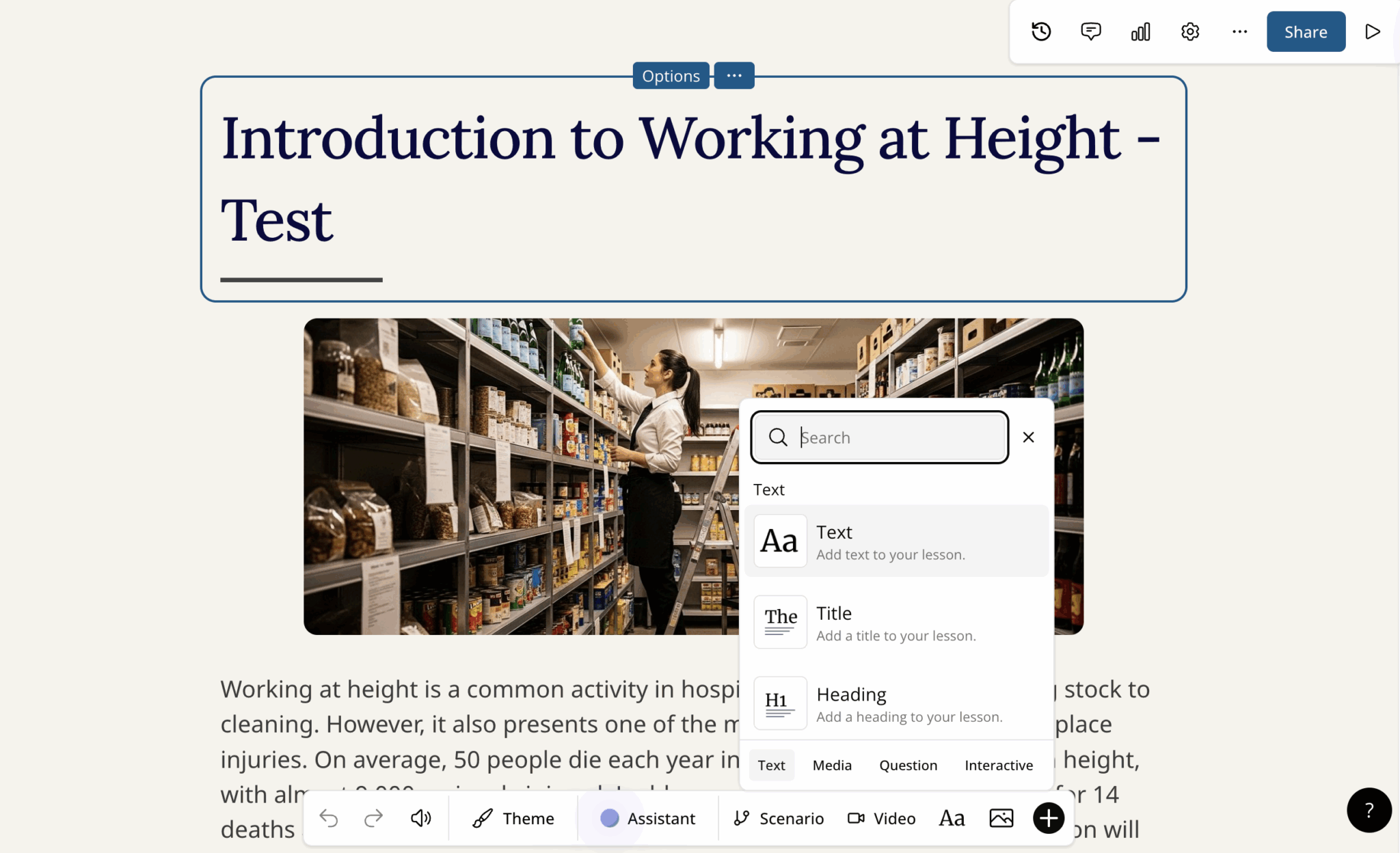 Edit and customise your lesson in Studio (ES) - Knowledge Base