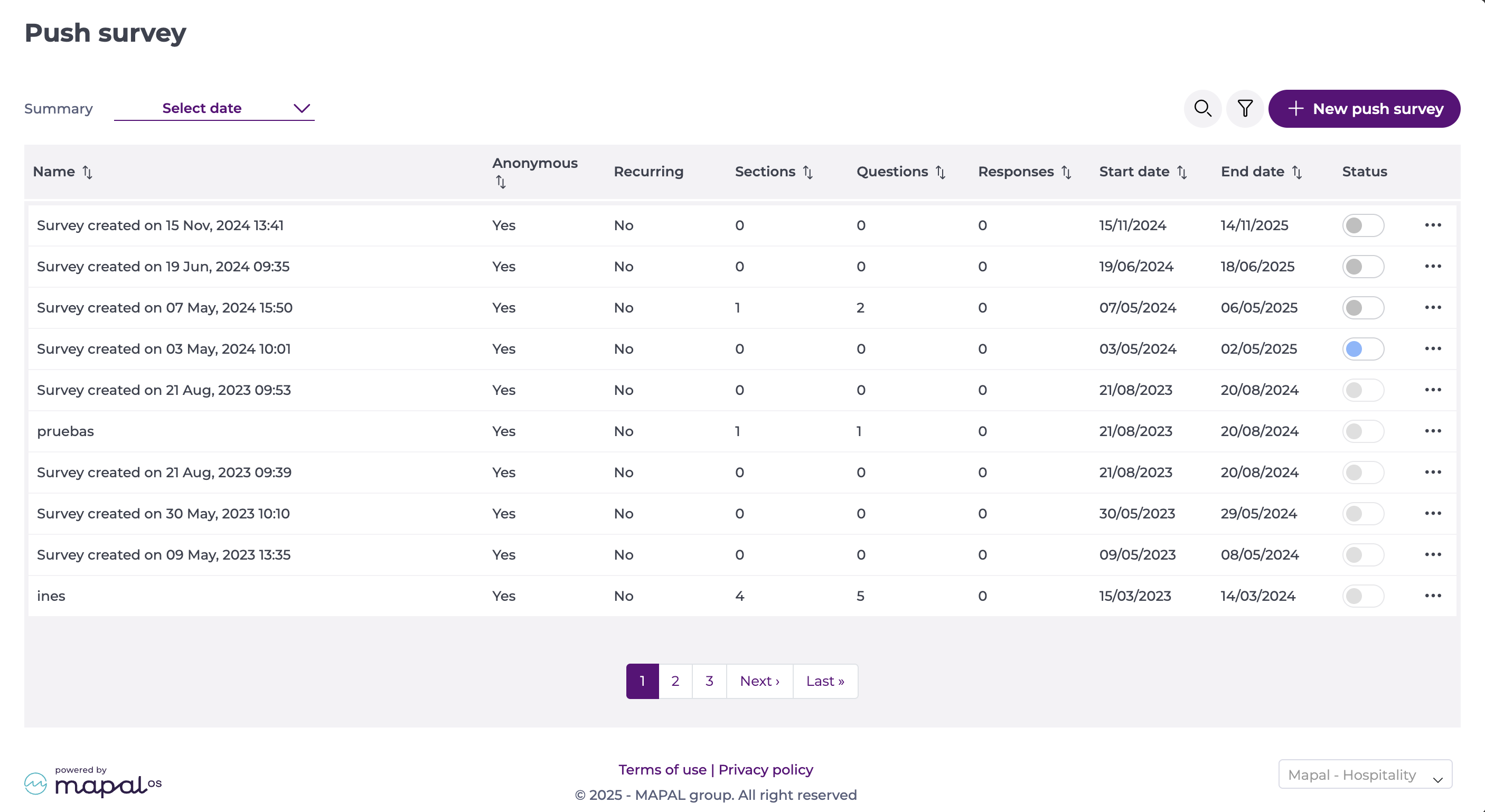 Publish a survey for the first time - Knowledge Base